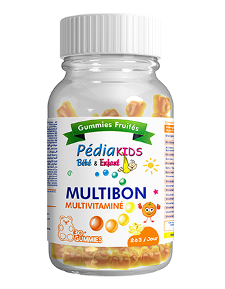 Pédiakids MULTIBON MULTIVITAMINÉ - 30 Gummies
